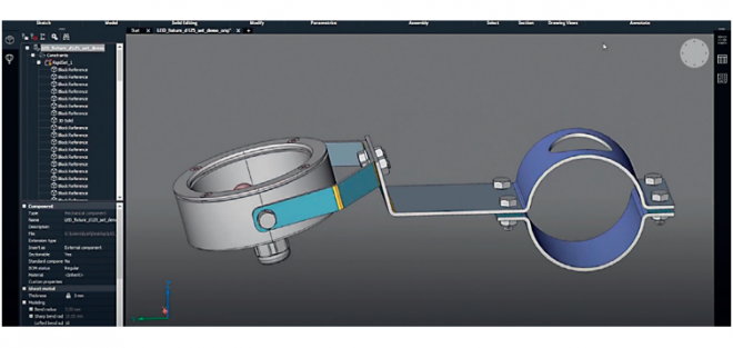 Časopis Industrija :: BricsCAD Mechanical - Sheet Metal modul